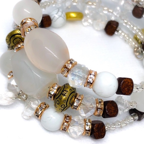 Jewelry | Hailey Bohemian Crystal Spring Bracelet | Poshmark